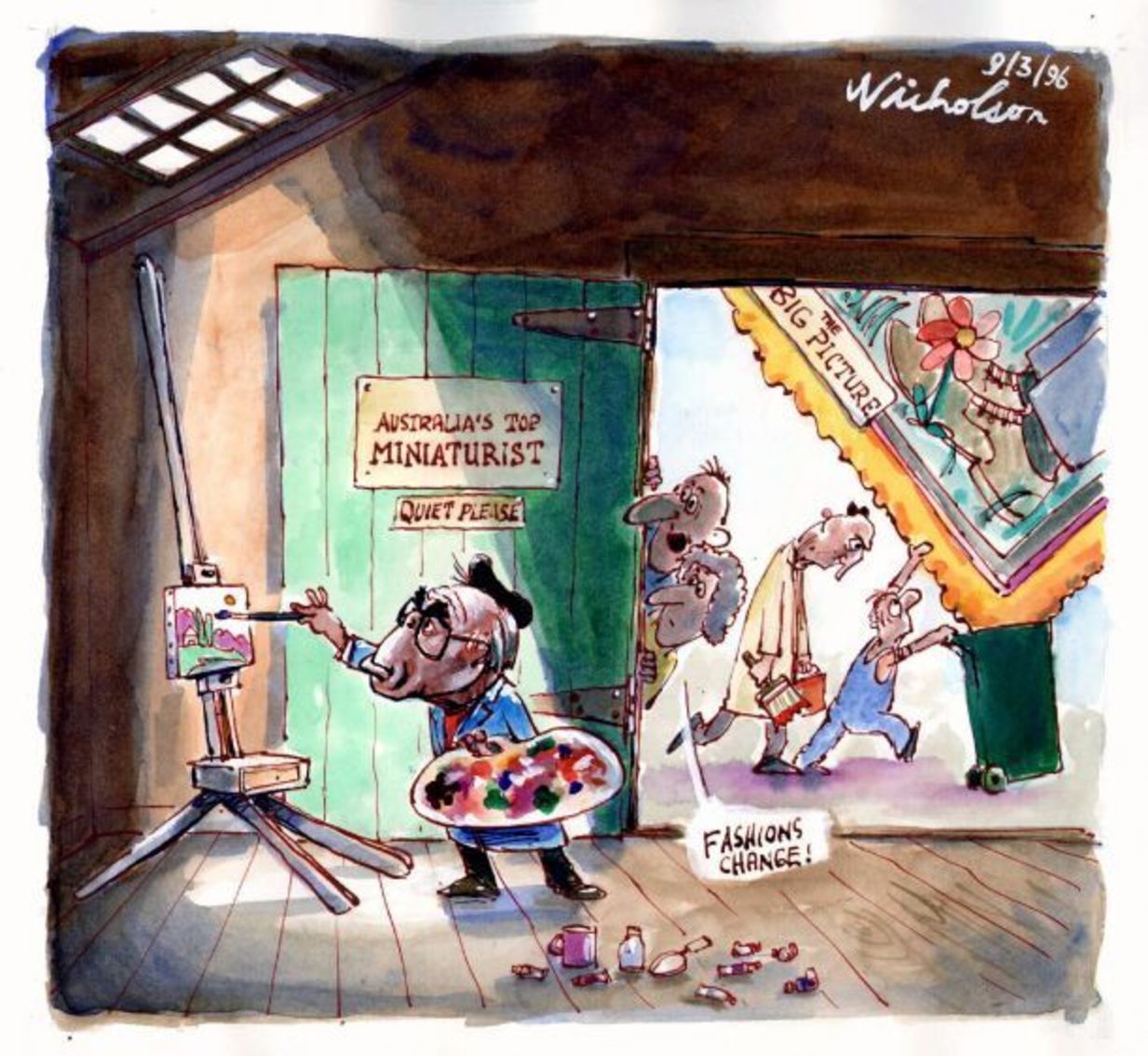 Political cartoons in the internet age — is it the end of an era? - ABC ...