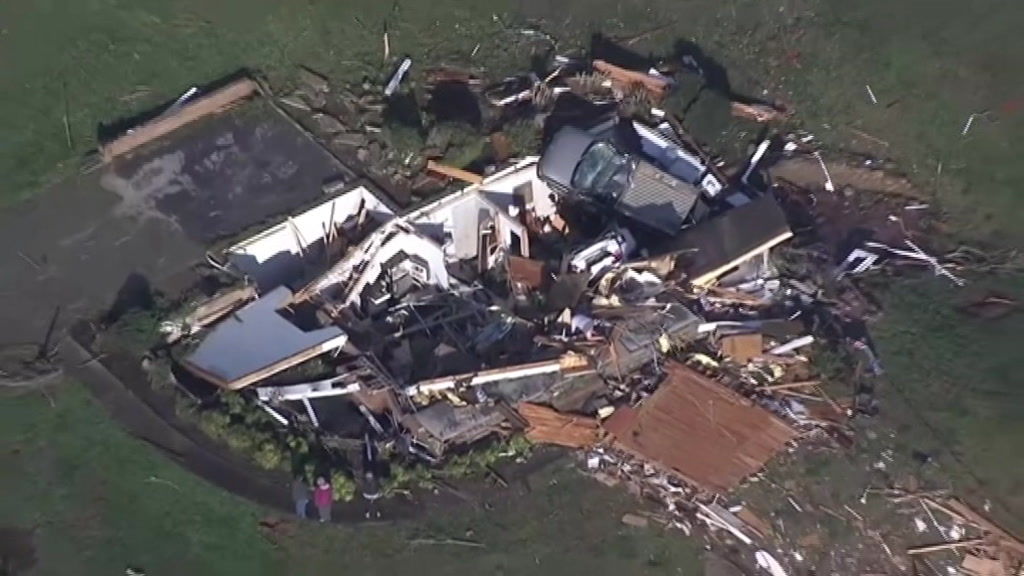 Strong storms pounded much of Louisiana, bringing severe damage to ...