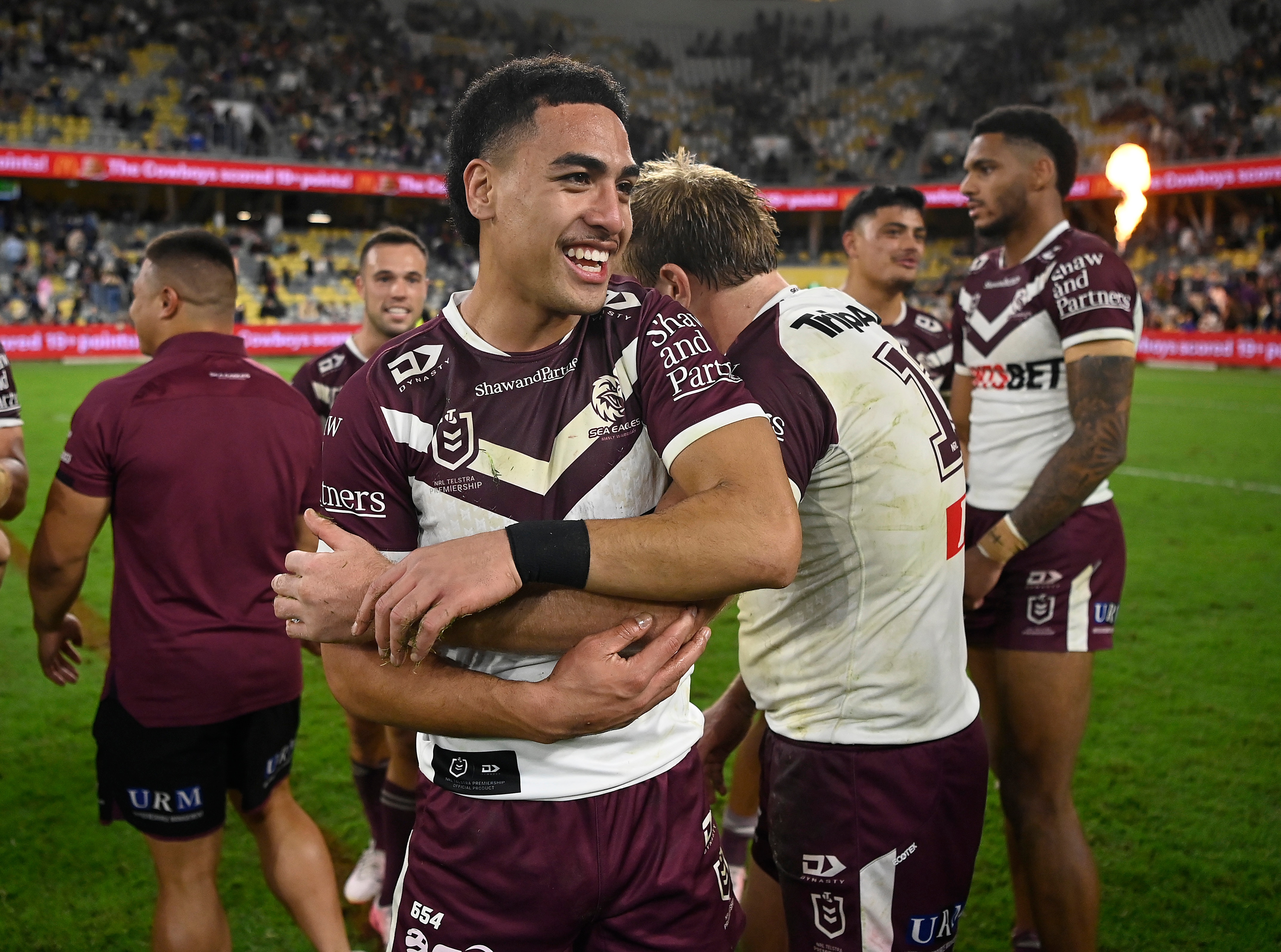 Just 11 games into his NRL career, 19-year-old Lehi Hopoate has become ...