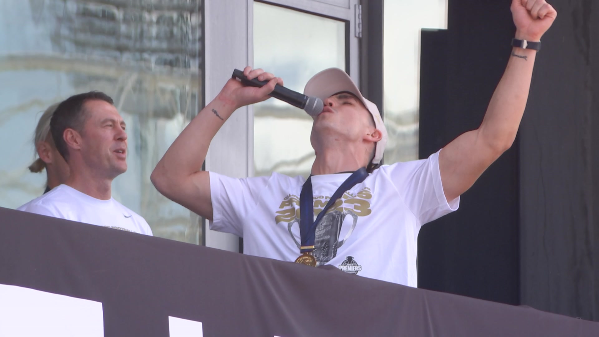 Collingwood captain Darcy Moore thanks Magpie Army after grand final ...