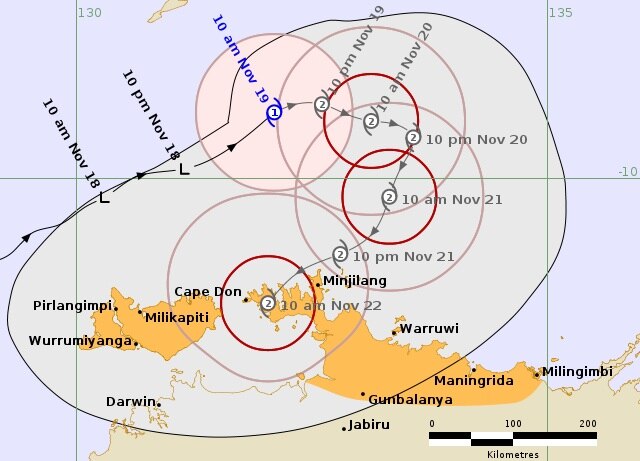 Watch alert issued for NT communities as Tropical Cyclone Fina ...
