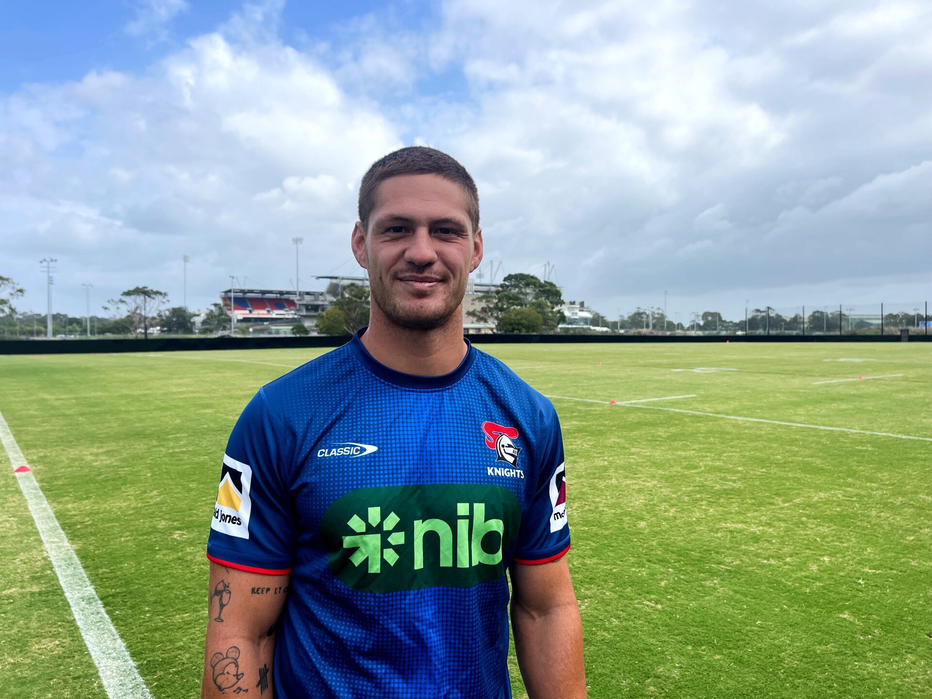 Newcastle Knights captain Kalyn Ponga says pub toilet…