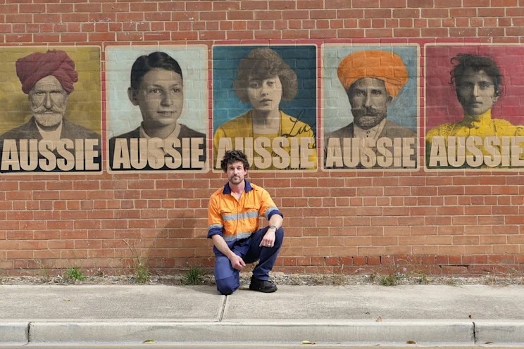 Peter Drew, the 'AUSSIE' poster artist who wants to engage with young ...
