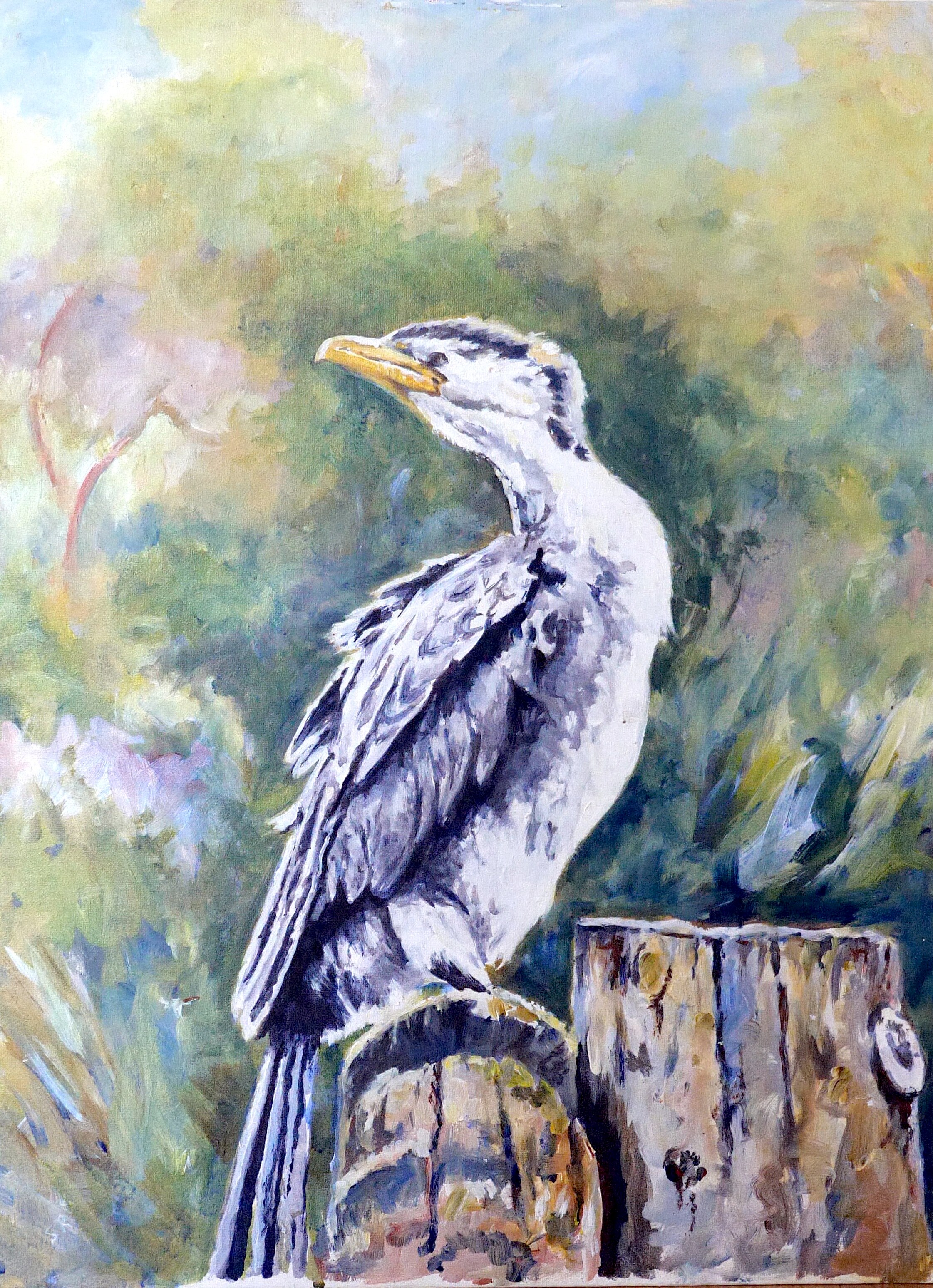 In learning to paint, Simon Rigg focused on what he…