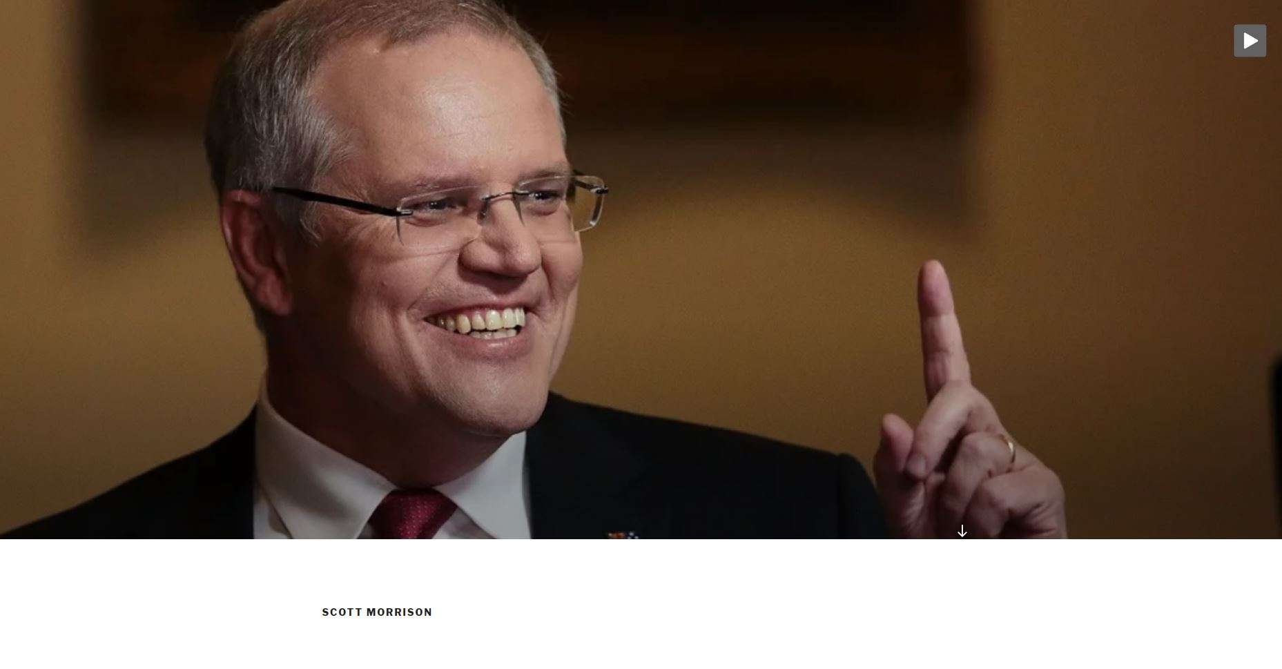 Scott Morrison's website plays lewd song Scotty Doesn't Know after ...