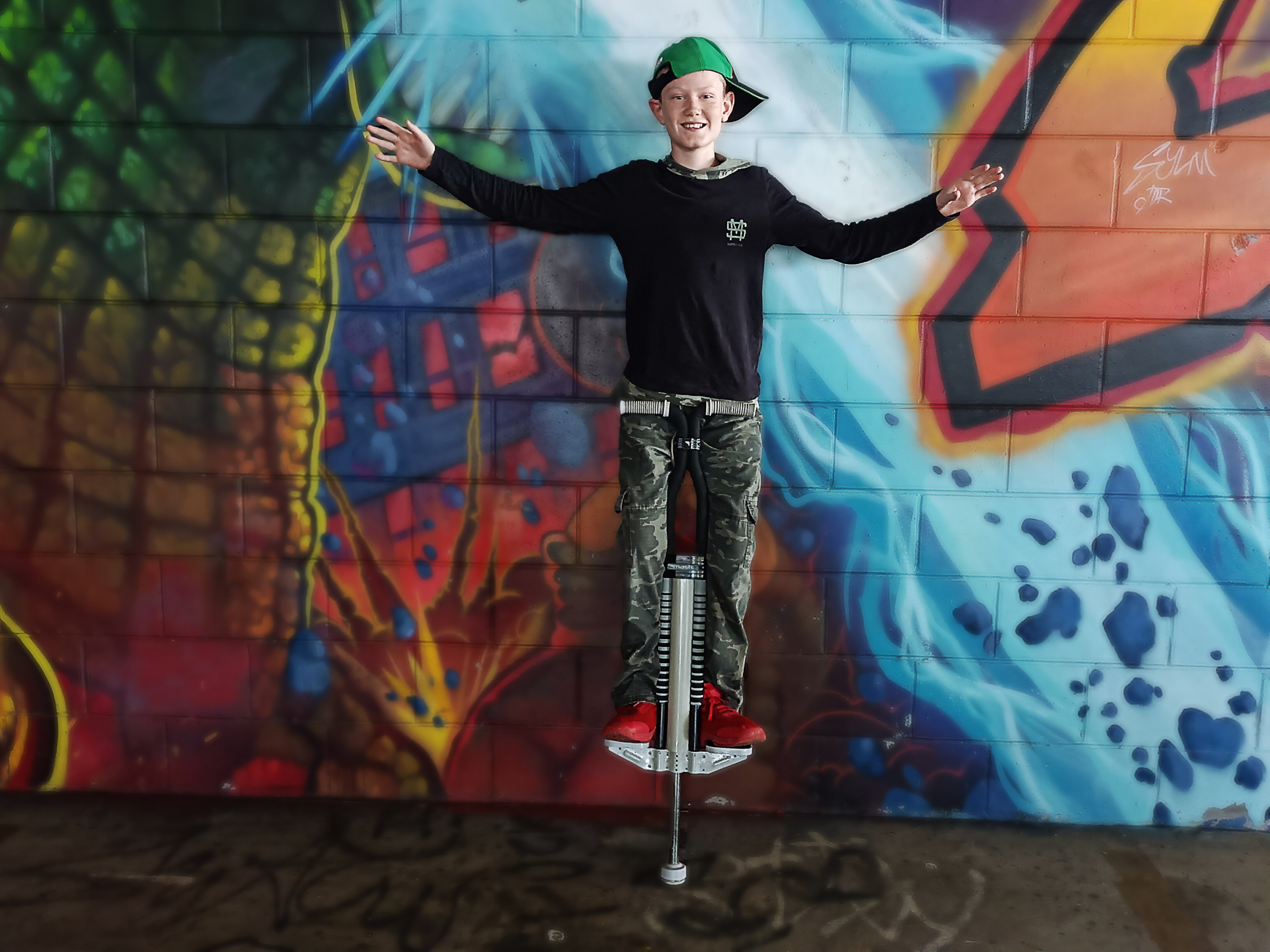 Gympie boy breaks pogo stick jumping Guinness World Record - ABC News