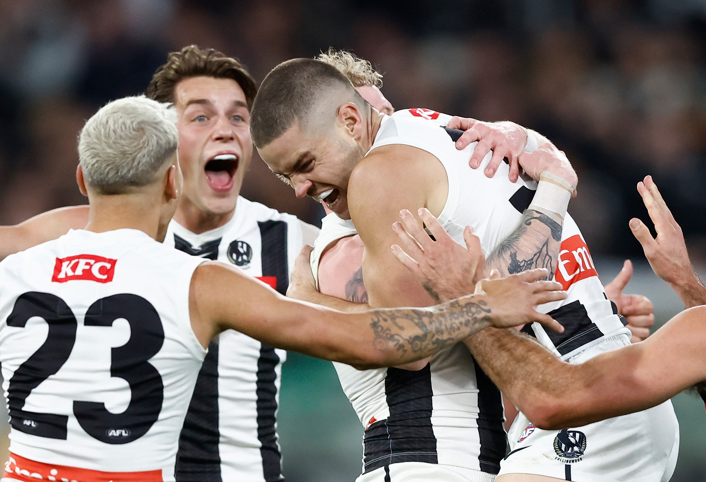 Collingwood beat Carlton by six points as Nick Daicos caps brilliant ...