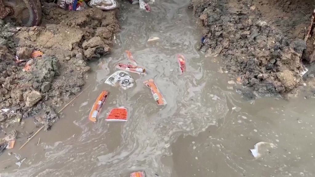 Rain brings flooding but also drinking water to war-ravaged Gaza - ABC News