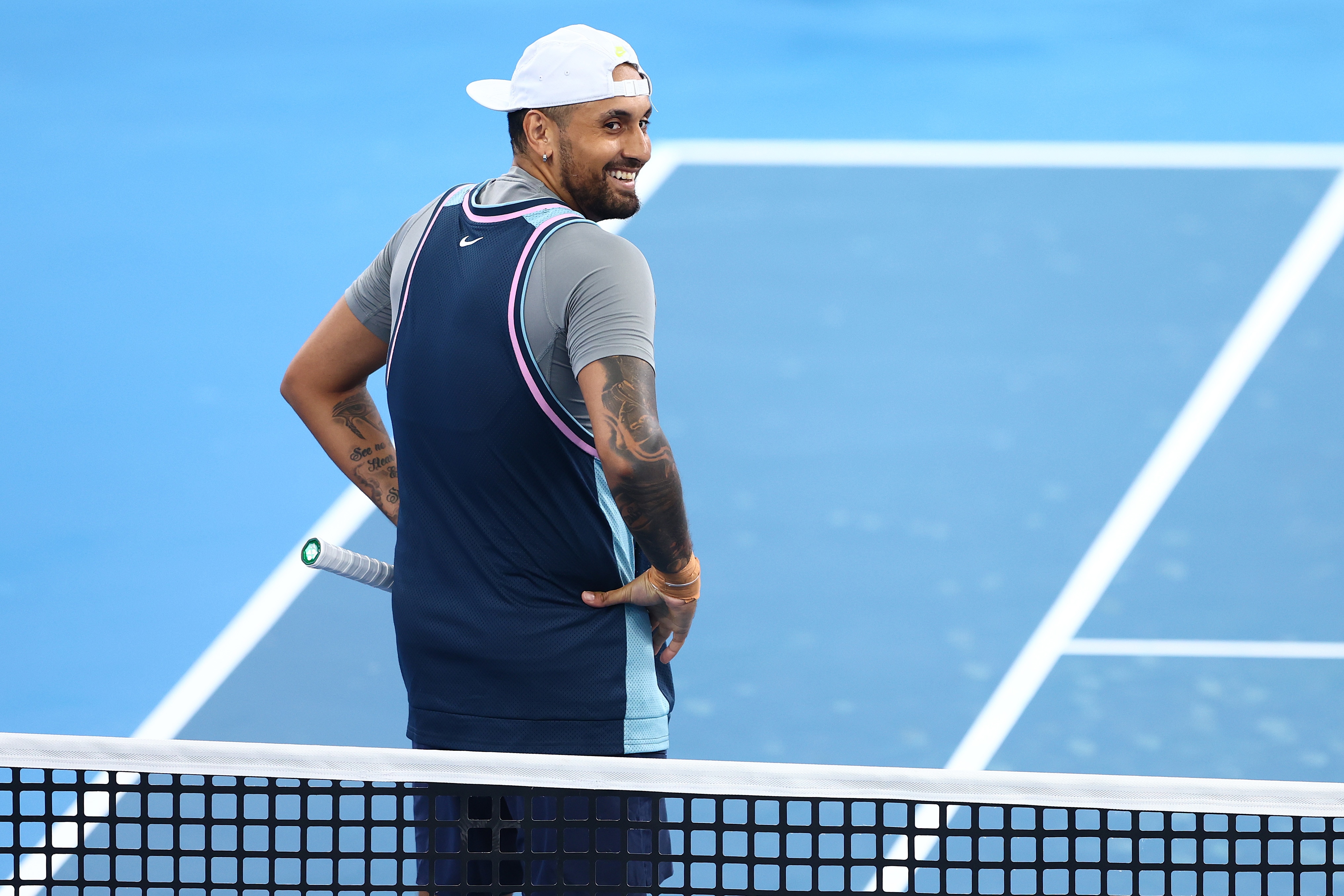 Andrey Rublev smashes his racquet into his knee in explosive scenes at ...