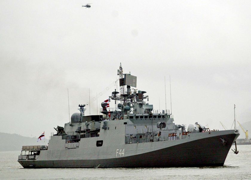 Indian navy sinks pirate ship - ABC News