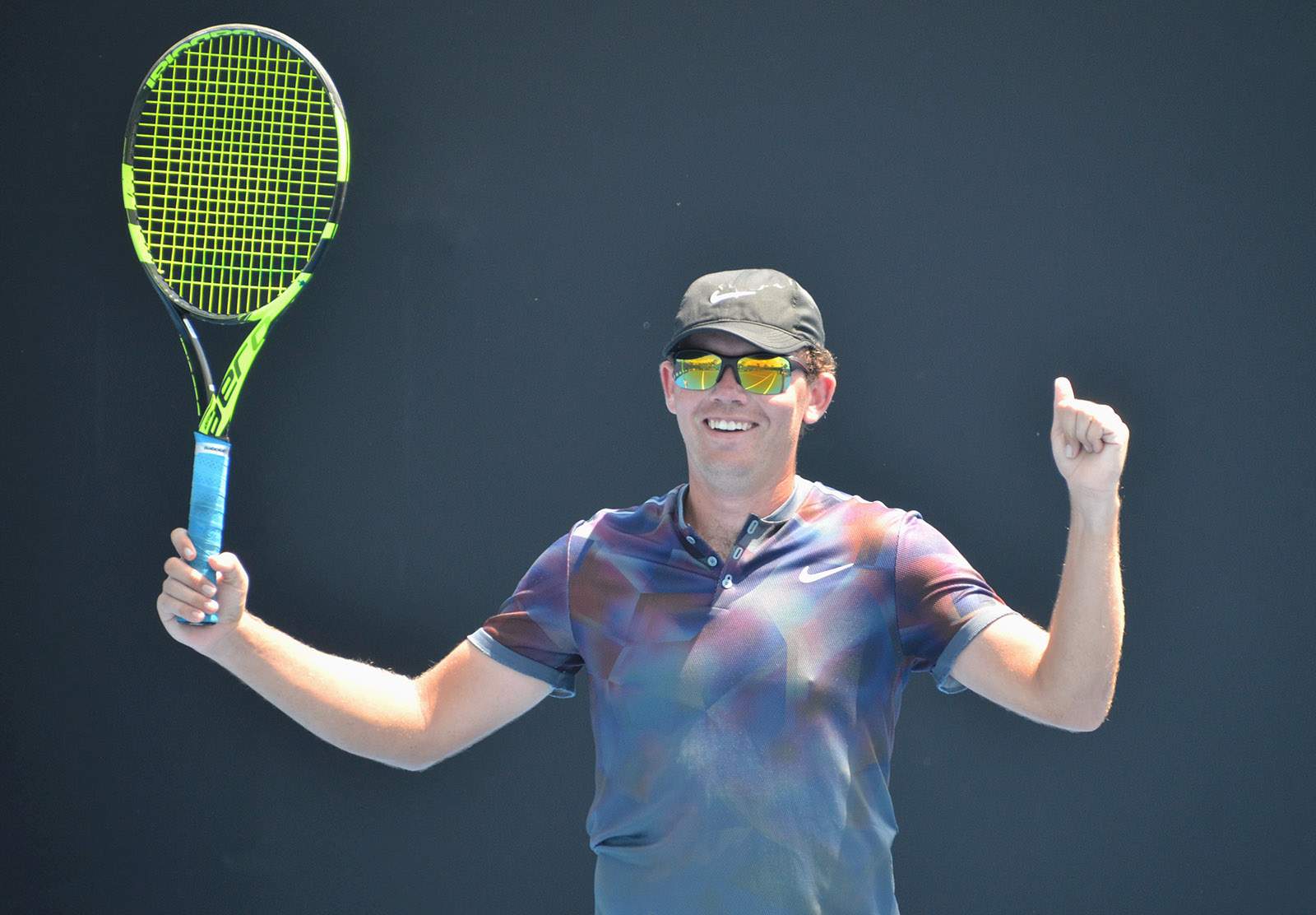 Tennis world champ Archie Graham takes out his fifth national singles ...
