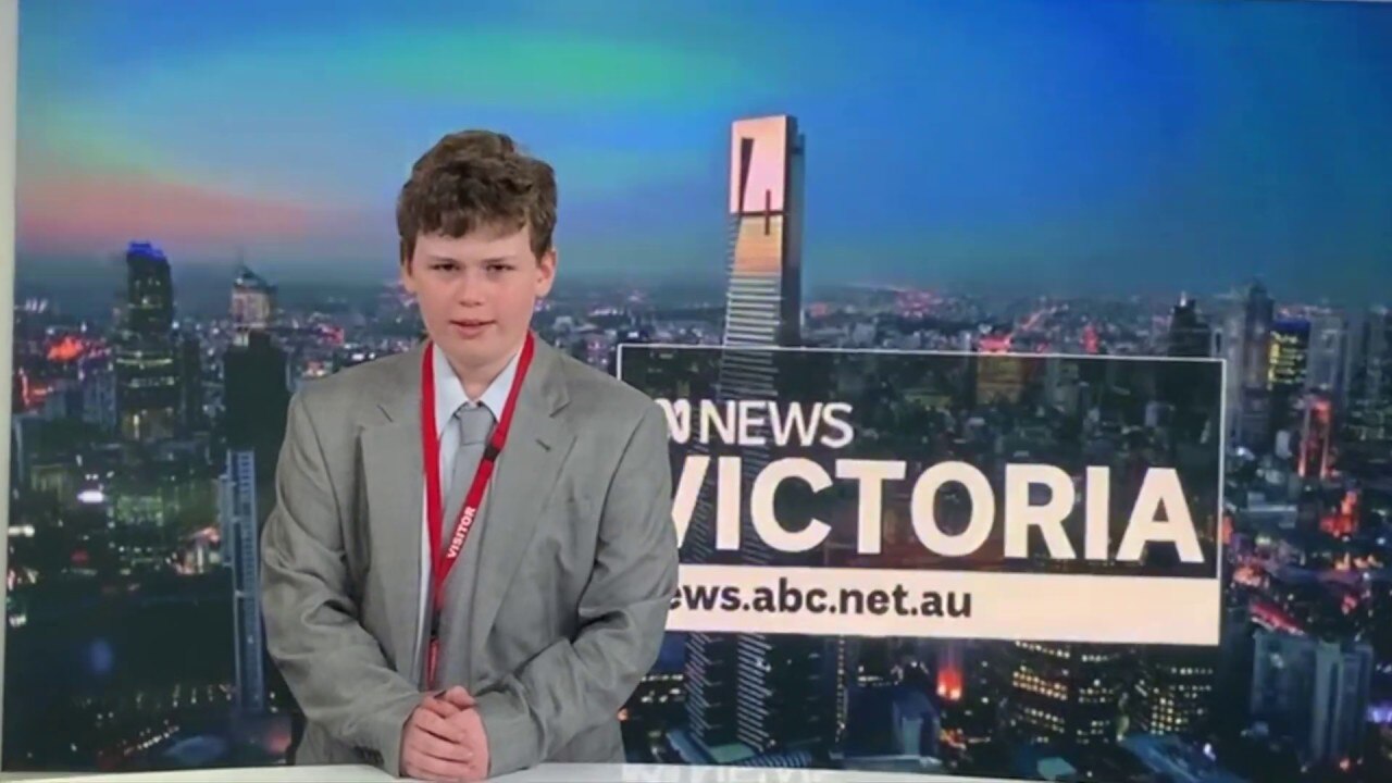 The 14-year-old political journalist covering the upcoming federal ...