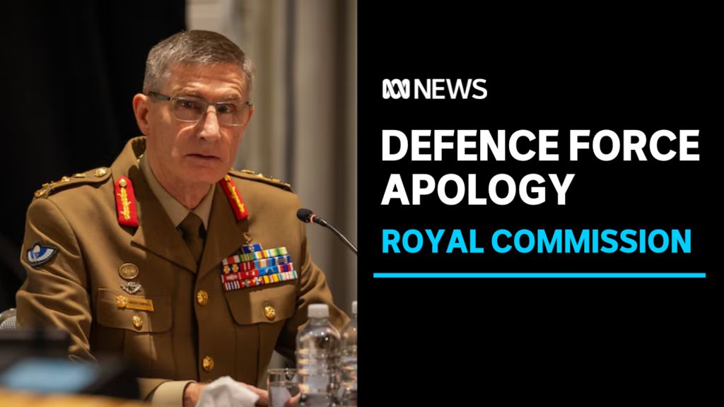 Chief of Australia's Defence Force apologies for deficiencies - ABC News