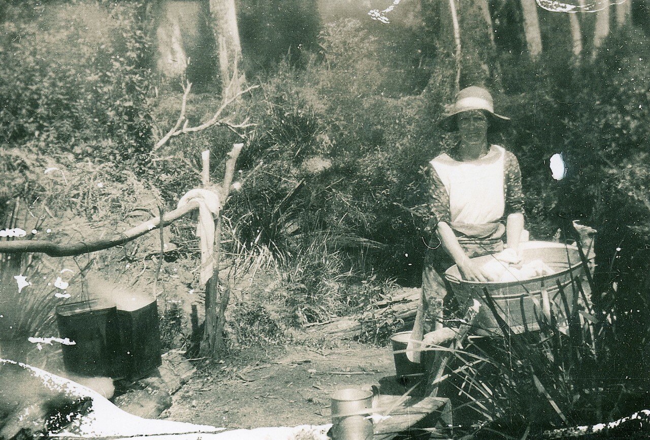L G Irby Sisters Beach Judy Flint - ABC Hobart
