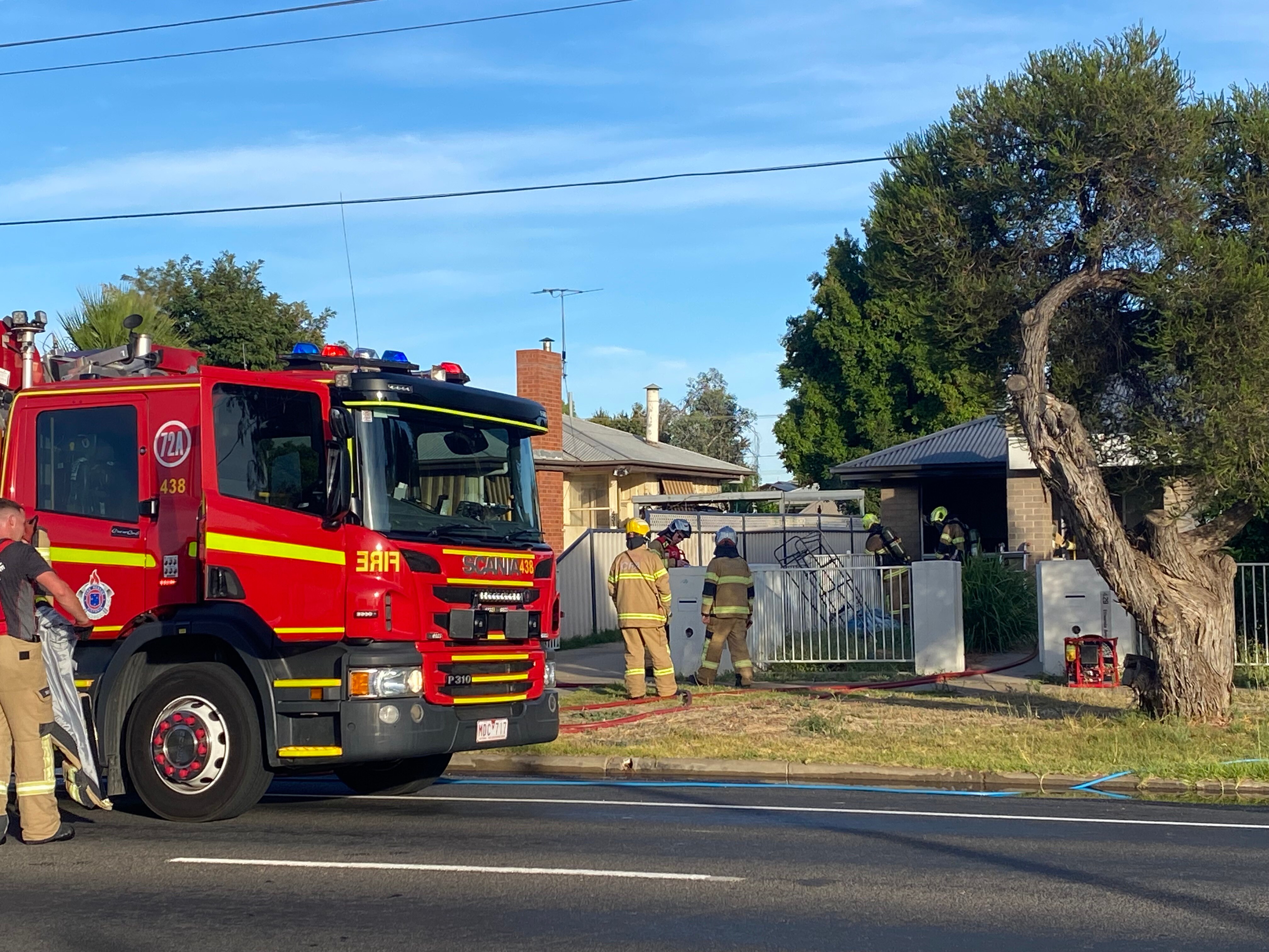 Mildura home severely damaged by fire as police continue Red Cliffs ...