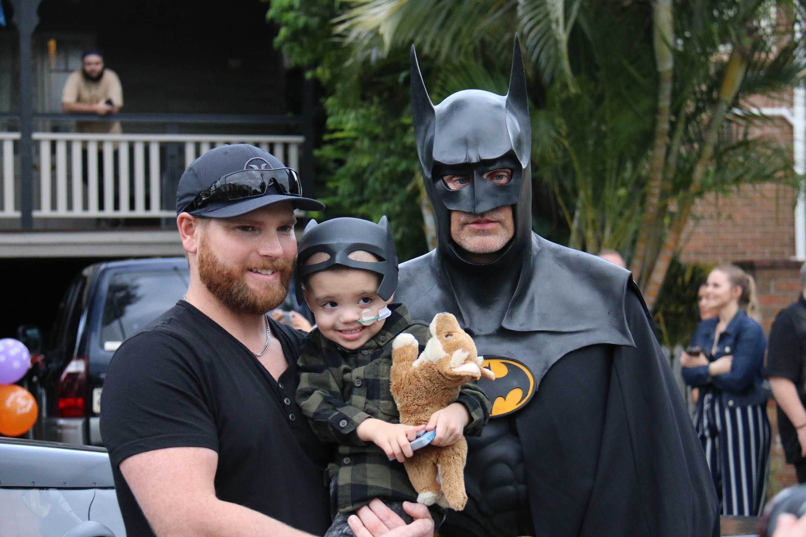 Batman helps seriously ill Queensland toddler become superhero for ...