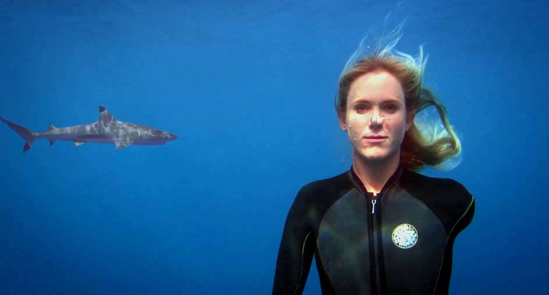 Bethany Hamilton During The Shark Attack