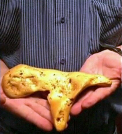 Lucky prospector finds huge gold nugget - ABC News