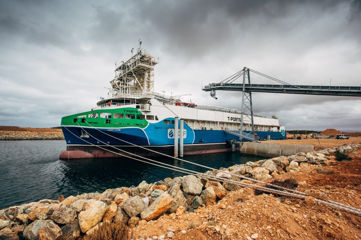 SA grain handler T-Ports scouting locations for shallow water trans ...