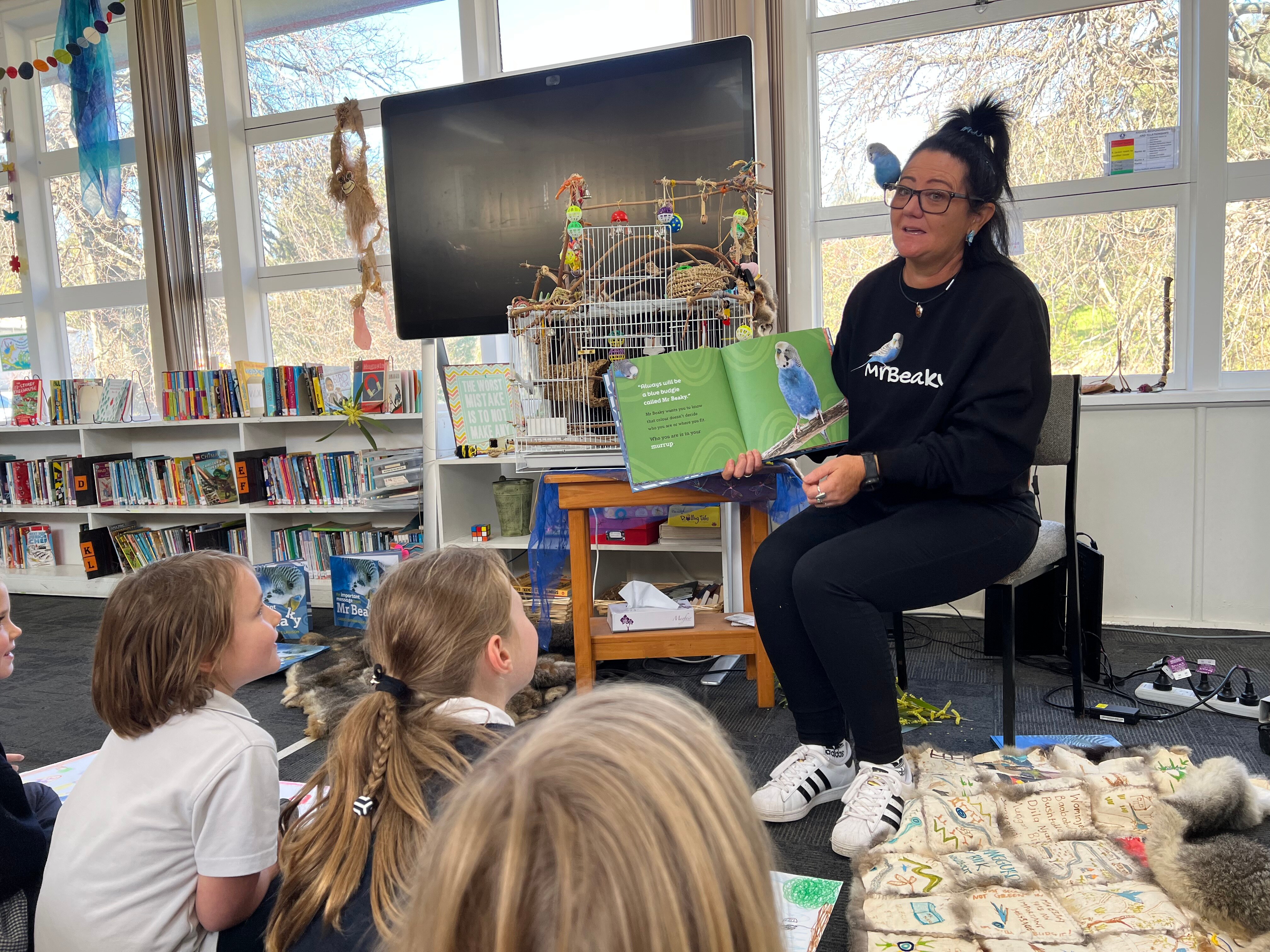 Mr Beaky is a little bird with big message and he shares his lesson ...