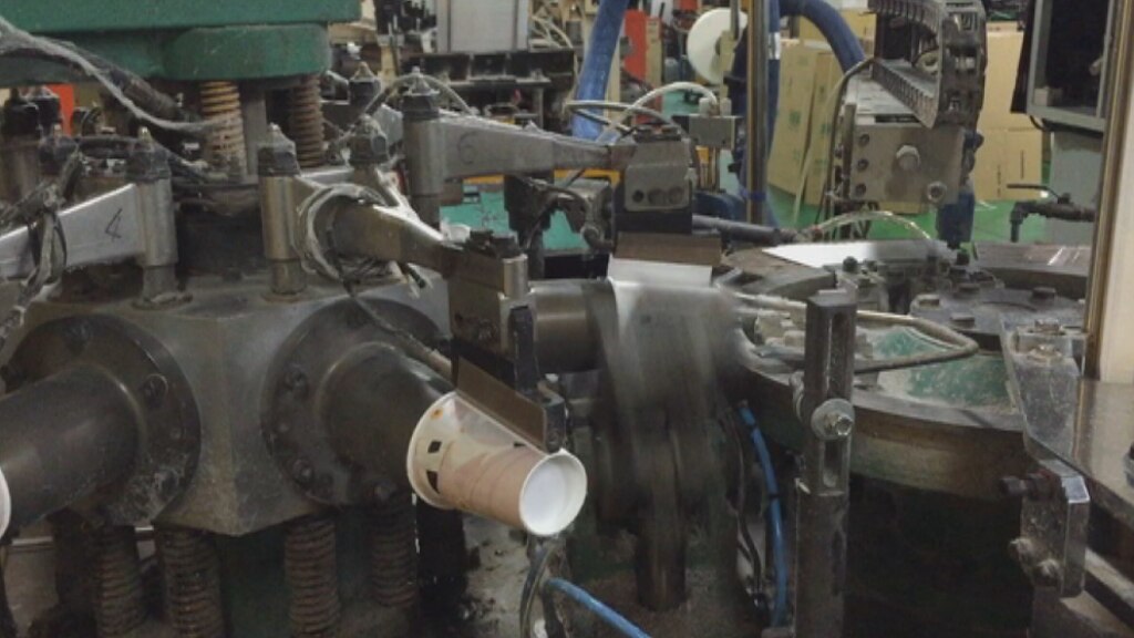 Go inside a Taiwanese factory to see how coffee cups are manufactured ...