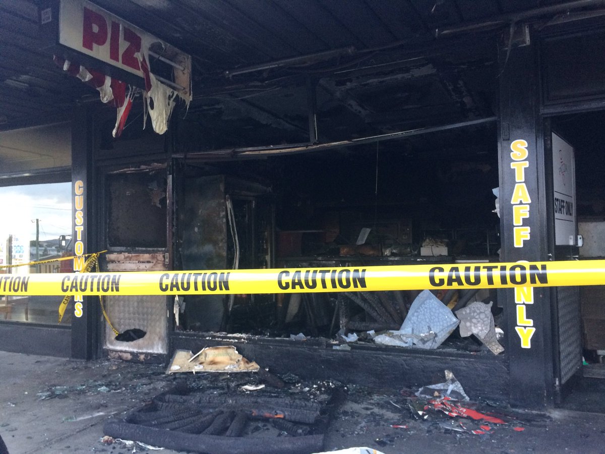 Dino Pizza shop extensively damaged in suspected arson attack - ABC News