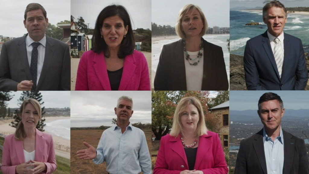Campaign ad by a group of 15 independent candidates. - ABC News