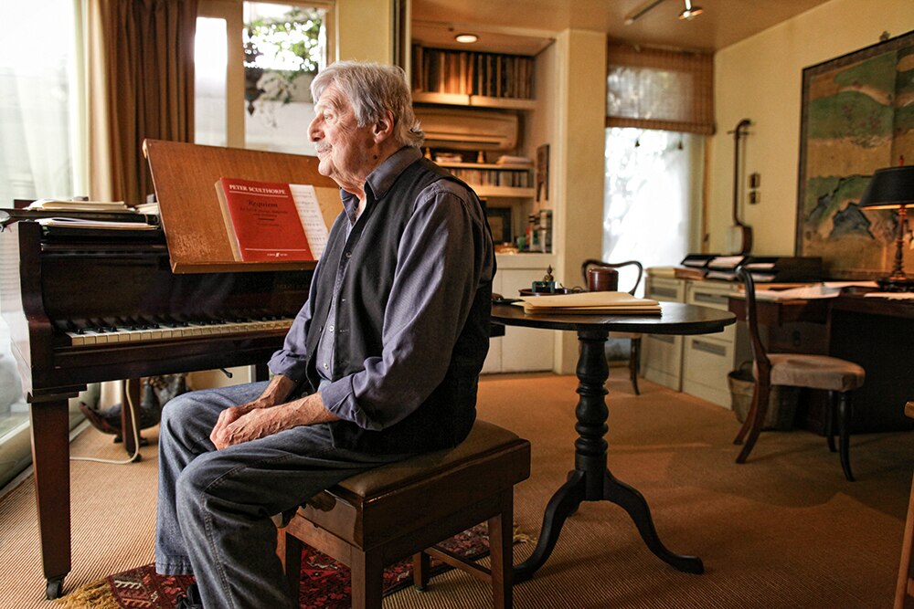 Peter Sculthorpe: Prolific Australian composer dies aged 85 - ABC News