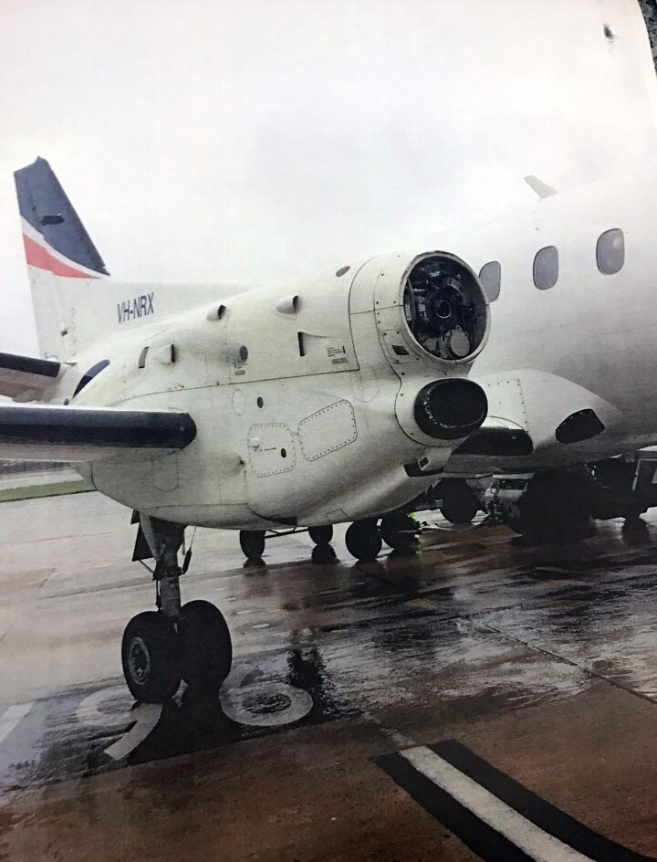 REX flight forced into emergency landing after losing propeller - ABC News