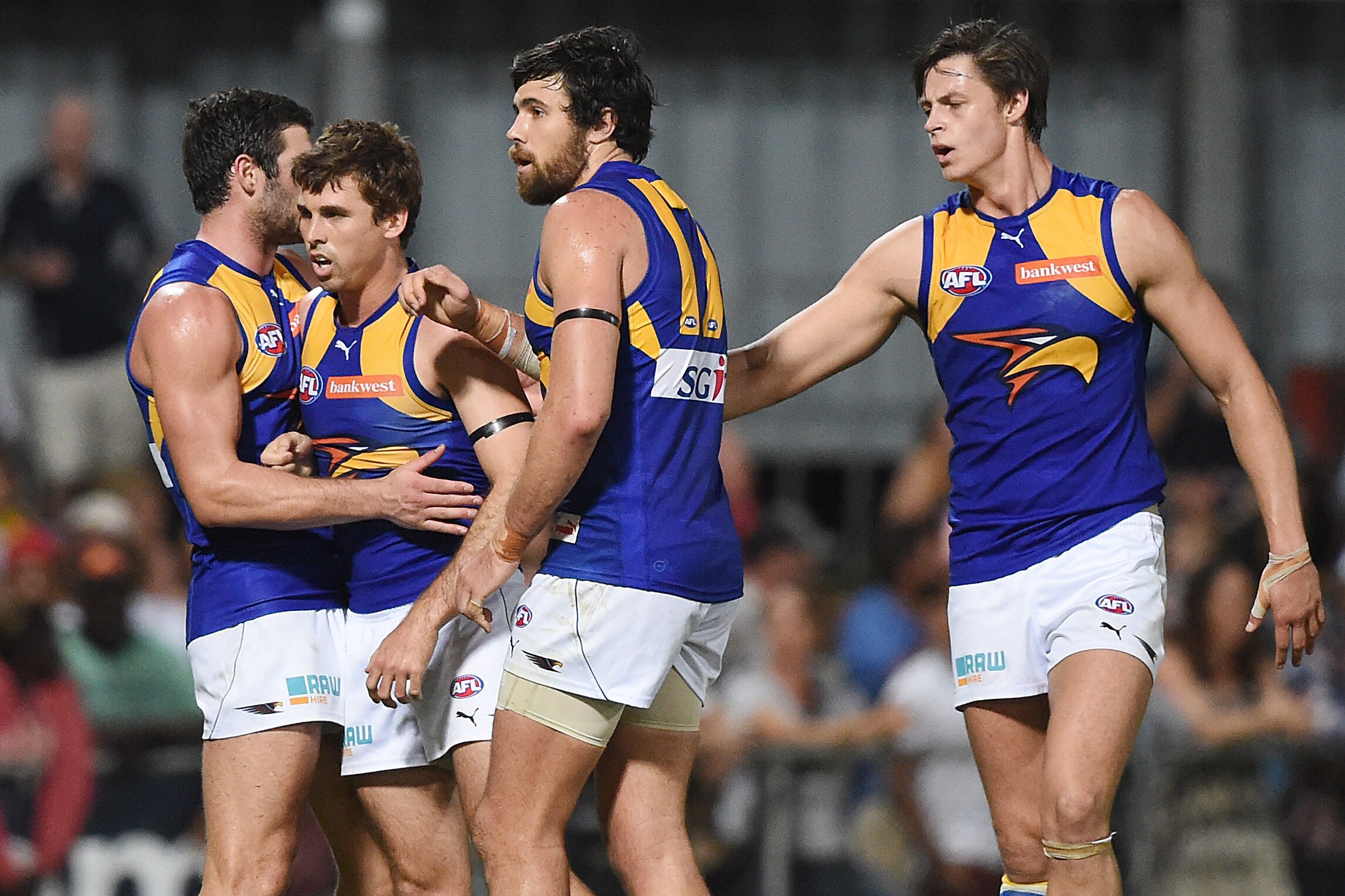 West Coast Eagles beat Melbourne Demons in Darwin, Jack Darling kicks ...