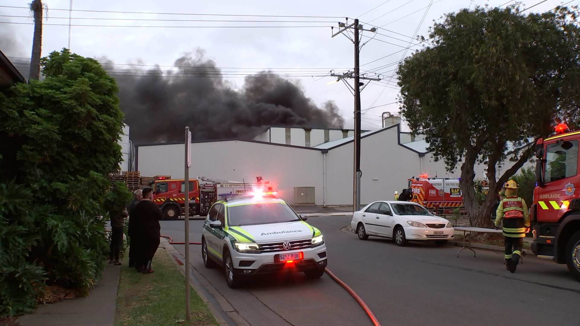 Kilburn plastic recycling factory goes up in smoke, causing $1 million ...