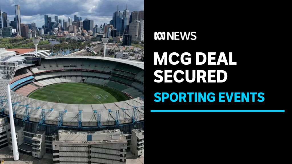 MCG maintains status as first choice for international sporting events ...