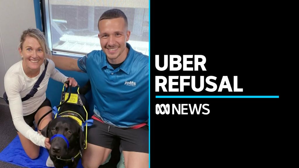 Paralympian refused Uber ride because of guide dog - ABC News