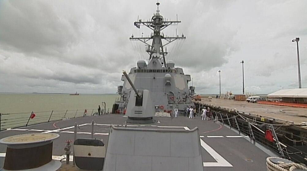 USS Kidd arrives in Darwin for bombing anniversary - ABC News