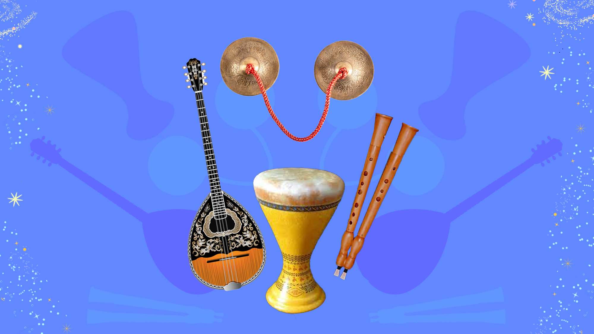 Sumerian Musical Instruments Lyra (Sumer/Iraq)