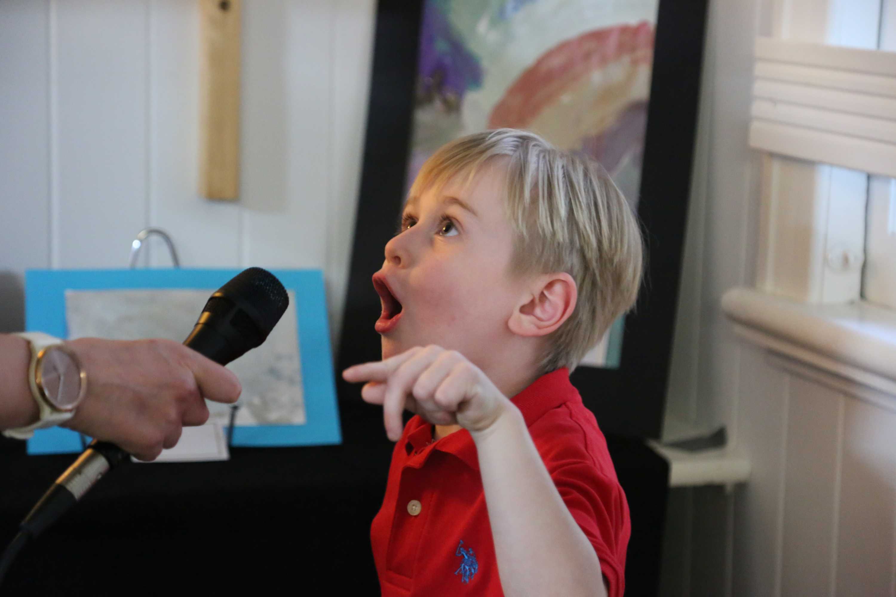Highlights: An audio postcard from a kinder art show - ABC listen