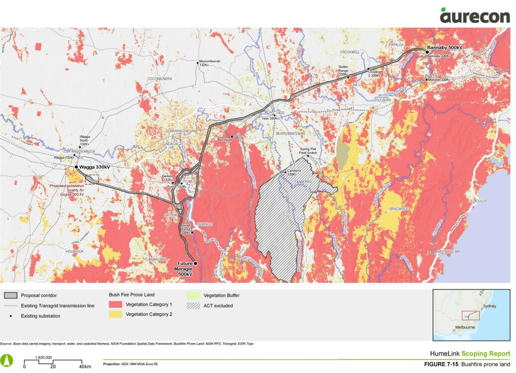Bushfire survivors urge HumeLink to build overhead transmission lines ...
