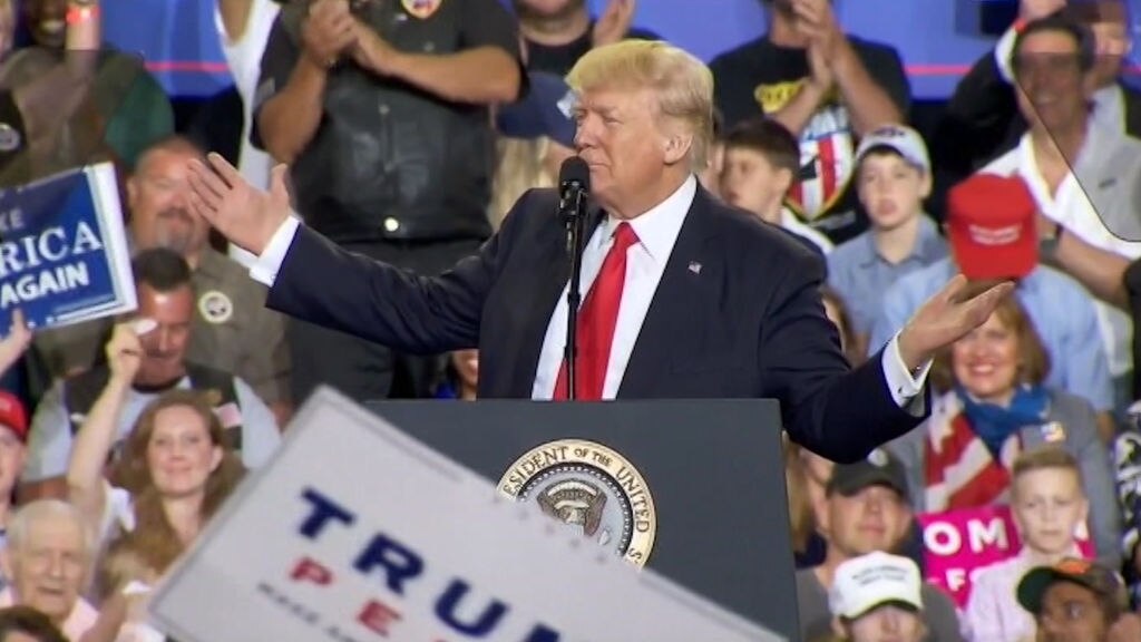 US President Donald Trump recites The Snake poem - ABC News