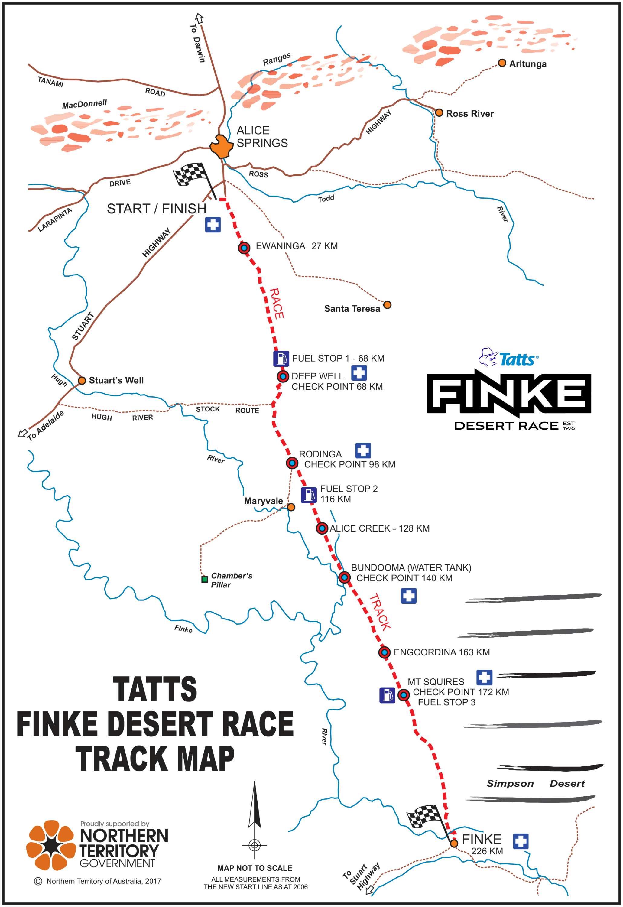 First ever 100pc electric car charges up for the 2018 Finke Desert Race ...