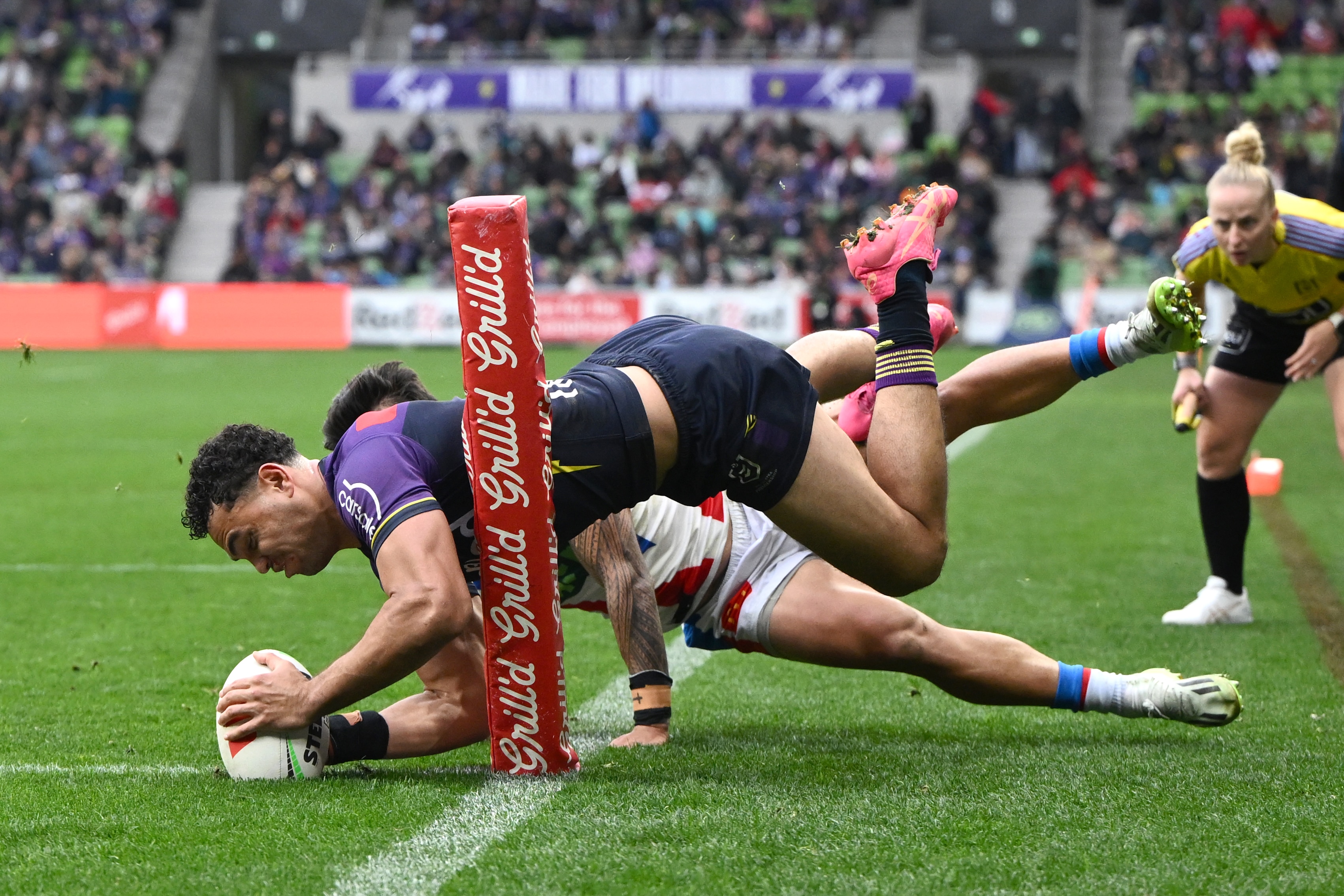 NRL updates: Xavier Coates scores another brilliant try as Melbourne ...