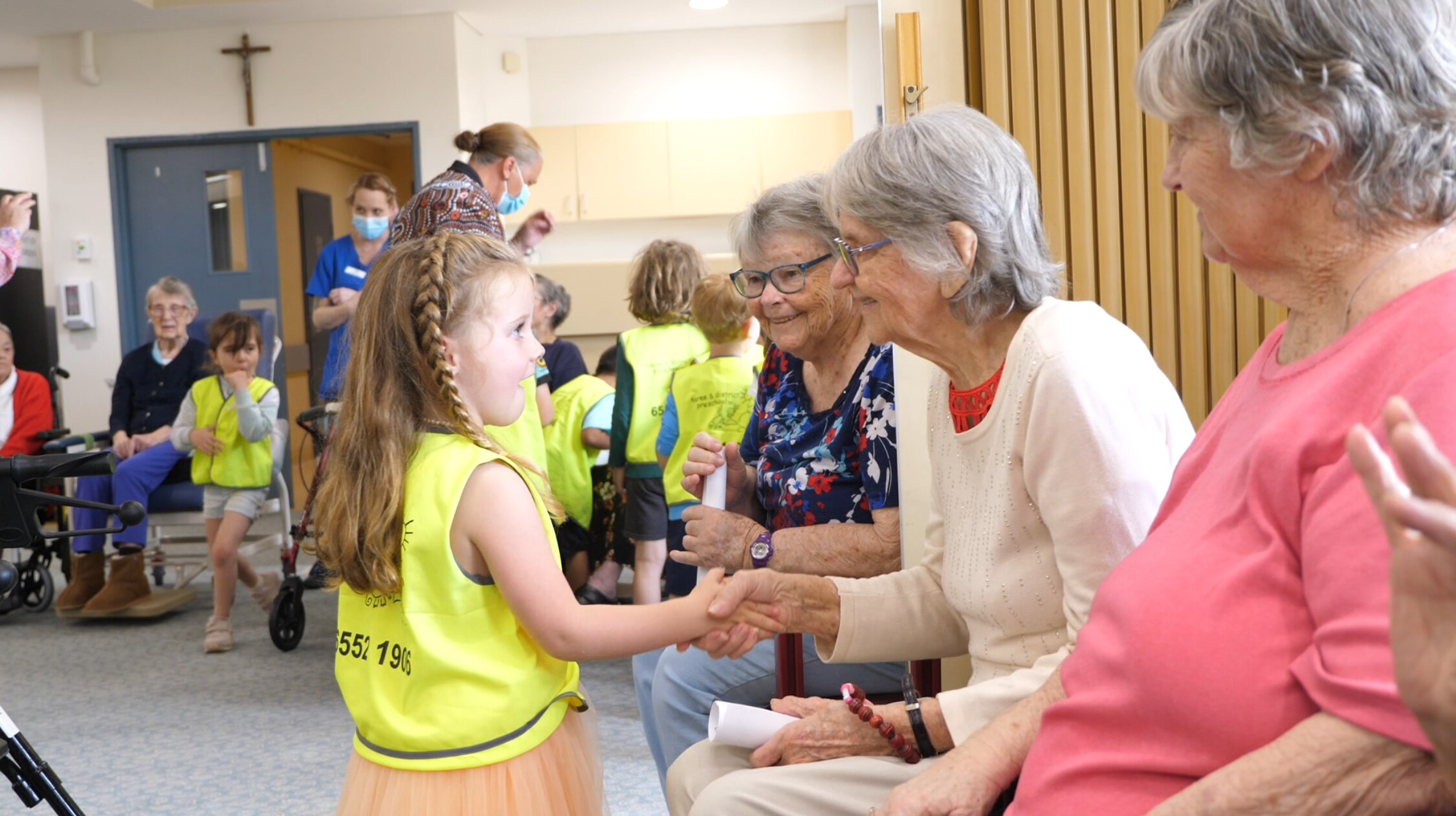 Grand-buddy program returns after COVID-19, linking old and young and ...