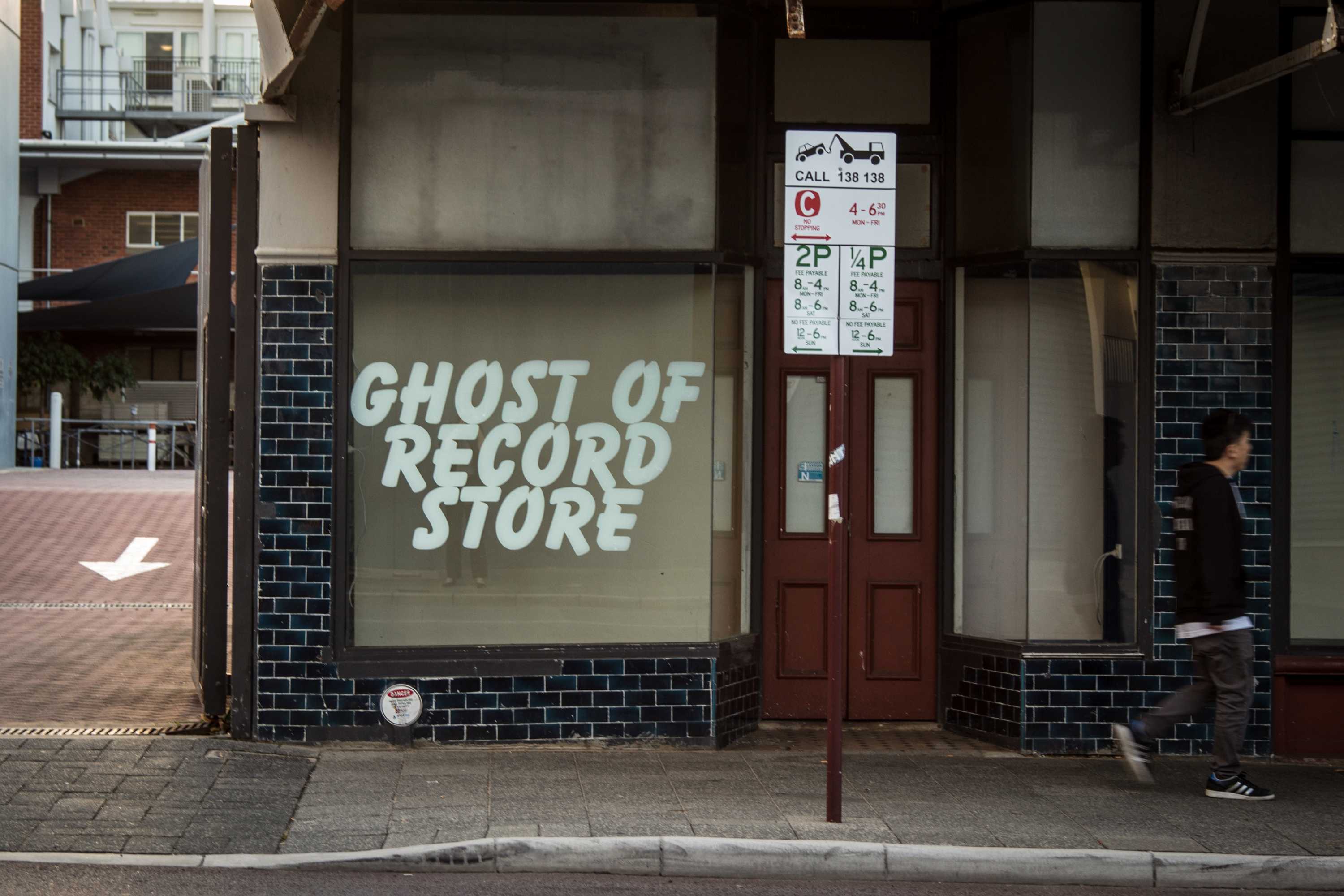 Ghost Of Record Store: Art installation is music to ears of old-school ...