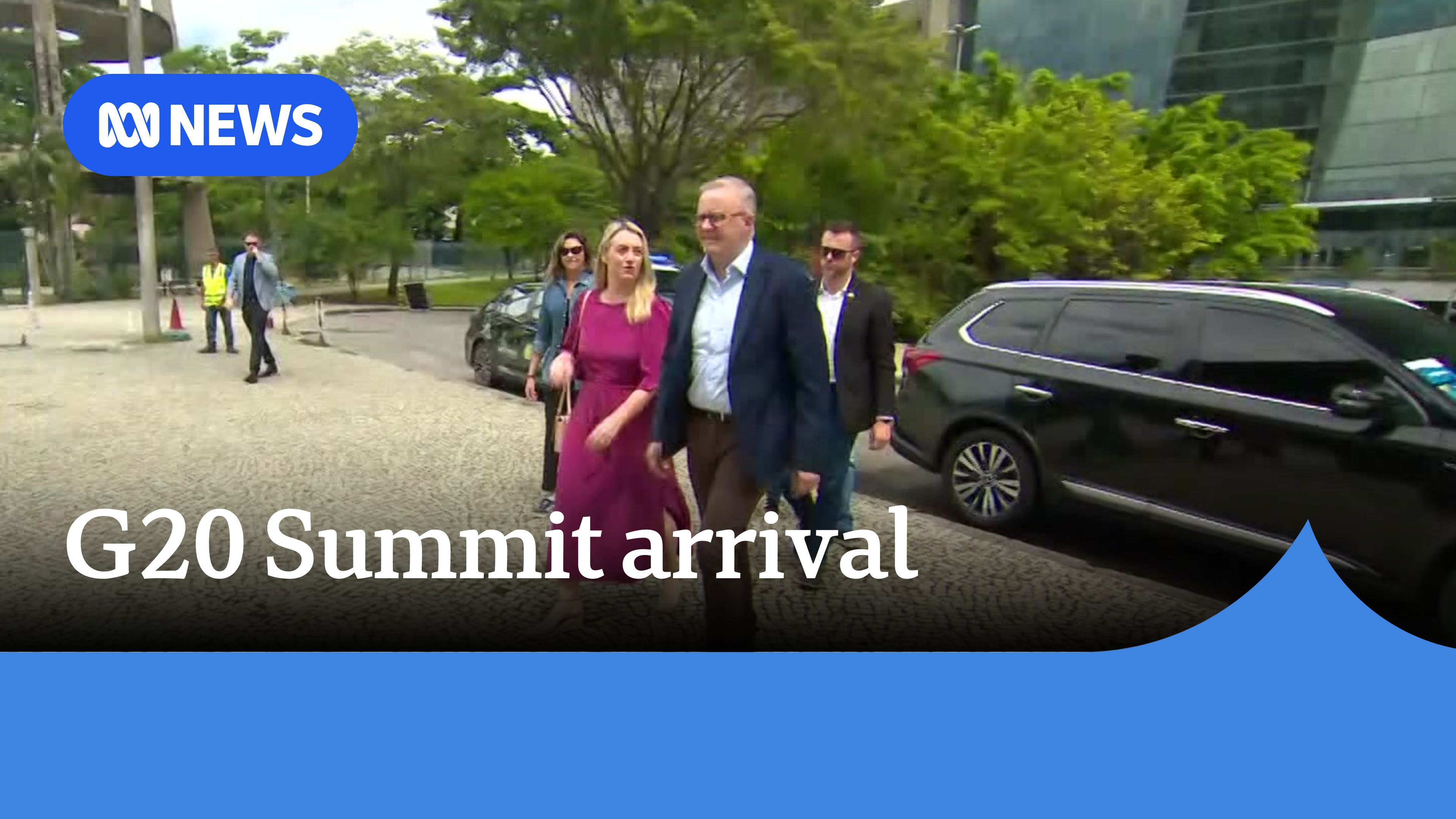 Anthony Albanese arrives in Rio de Janeiro for G20 summit - ABC News