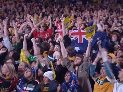 Socceroos fans take to Australia's streets - ABC News