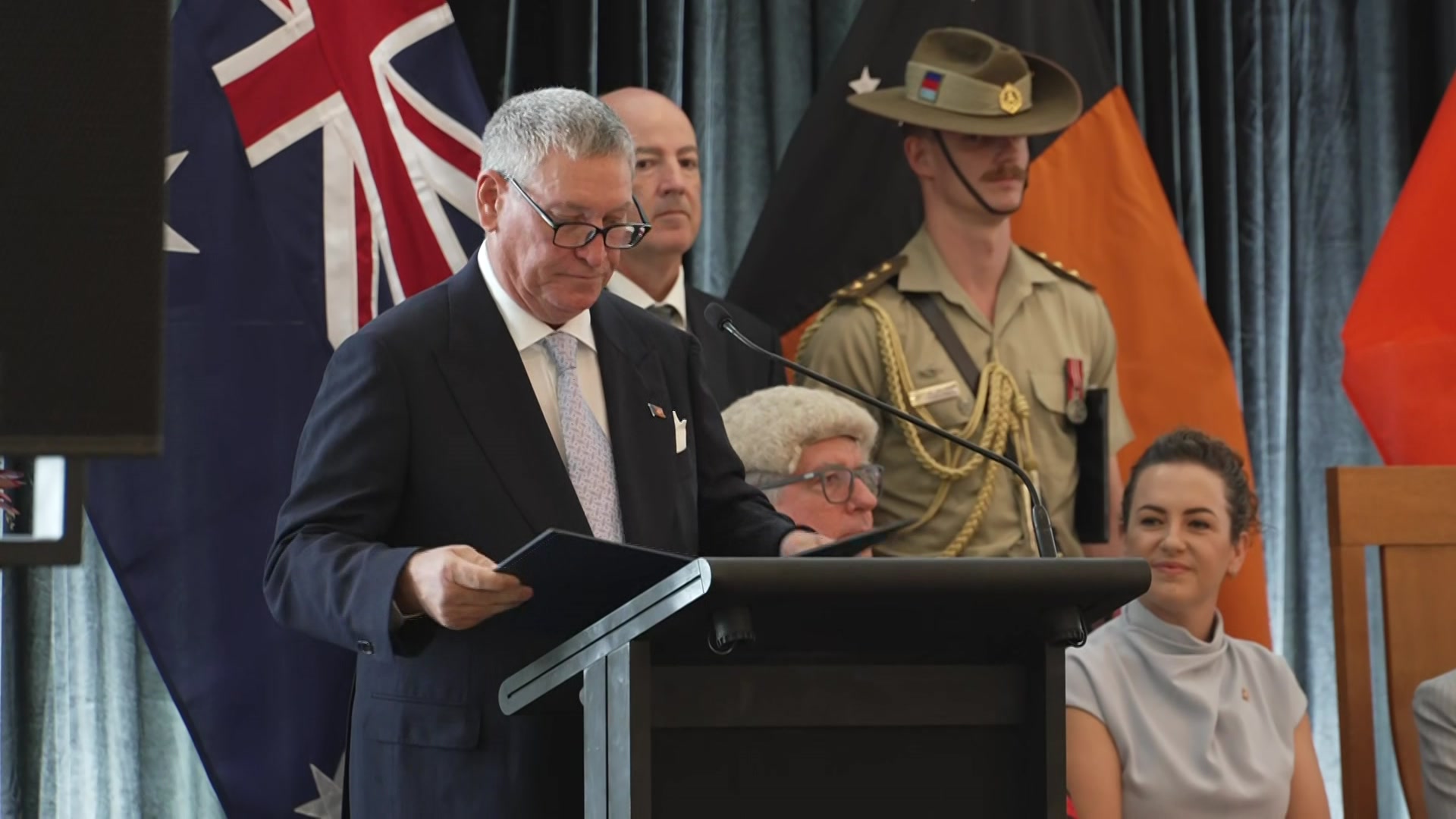 David Connolly delivers first speech as NT Administrator - ABC News