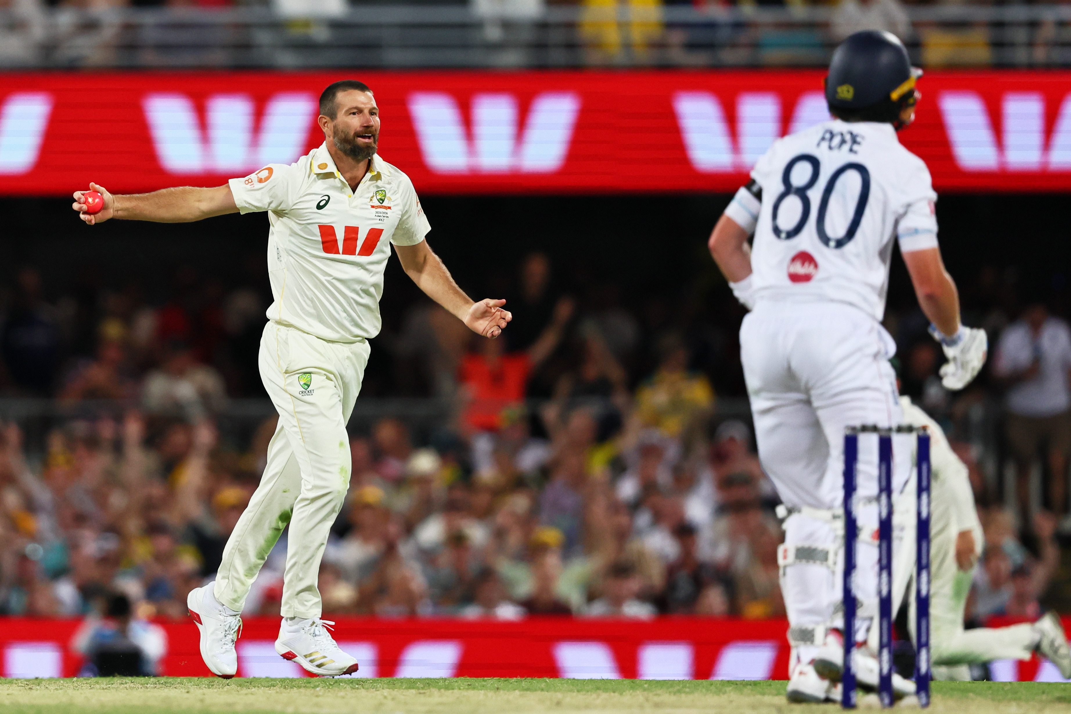 Michael Neser takes two key England wickets with caught-and-bowleds as ...