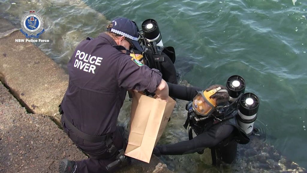 Police divers conduct underwater search for items related to Turkish ...