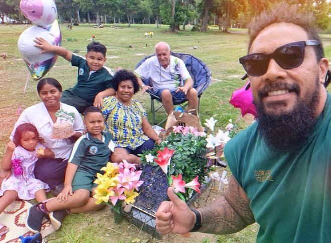 When Ednie Foaga lost his wife suddenly at 32, 'it was like all of the ...