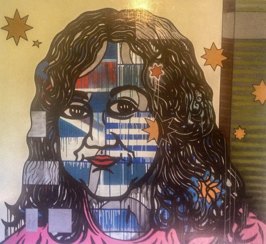 Helen Tzarimas: The newsreader who inspired a work of art for the ...