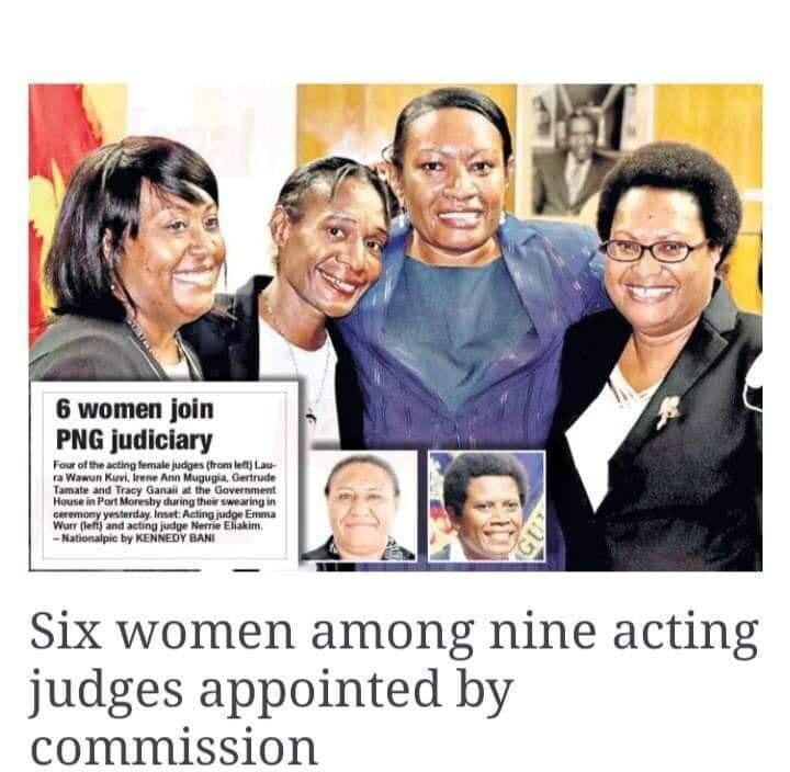 Celebration after six female judges appointed in PNG - ABC Pacific